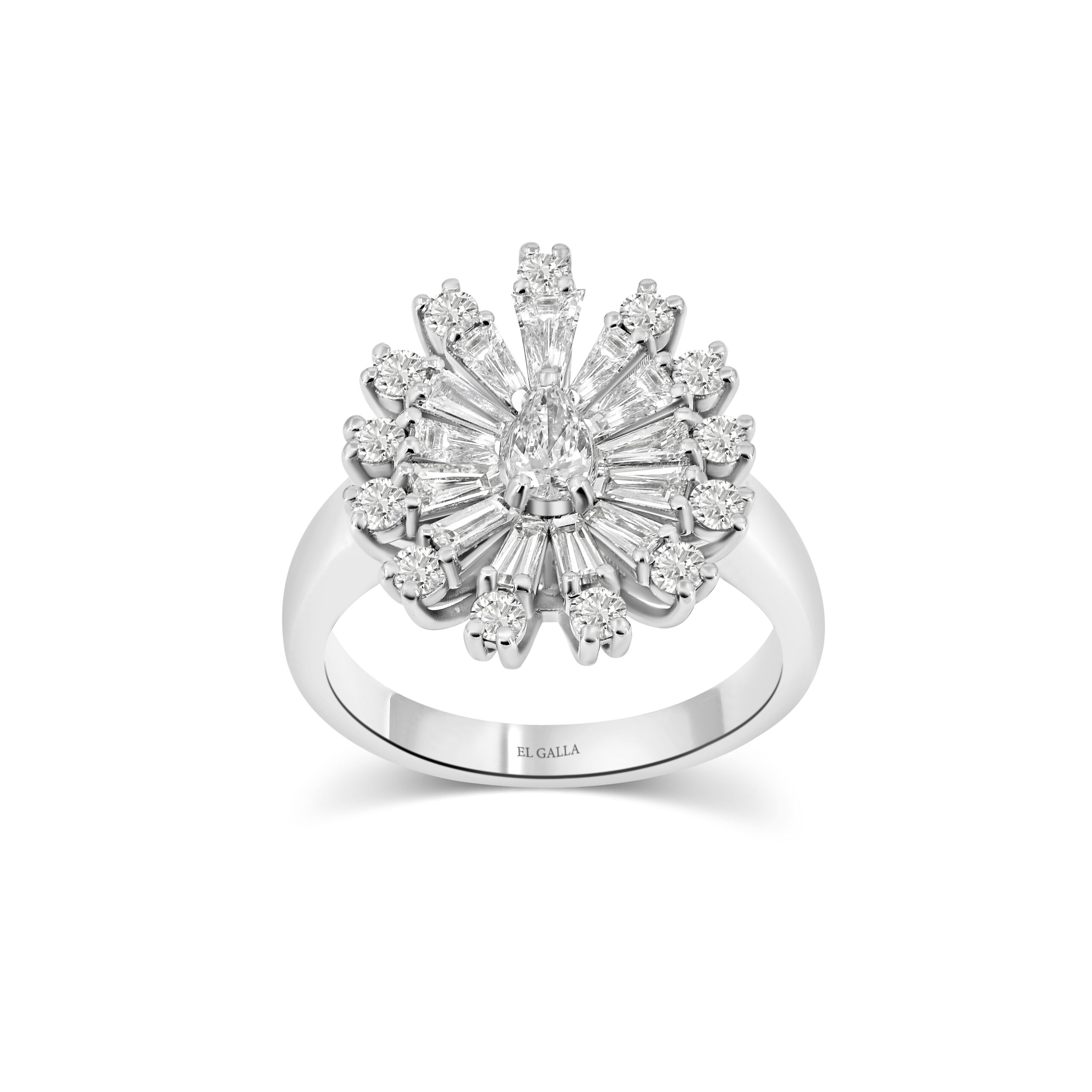 Majestic Aurora Diamond Ring - EL GALLA JEWELLERY