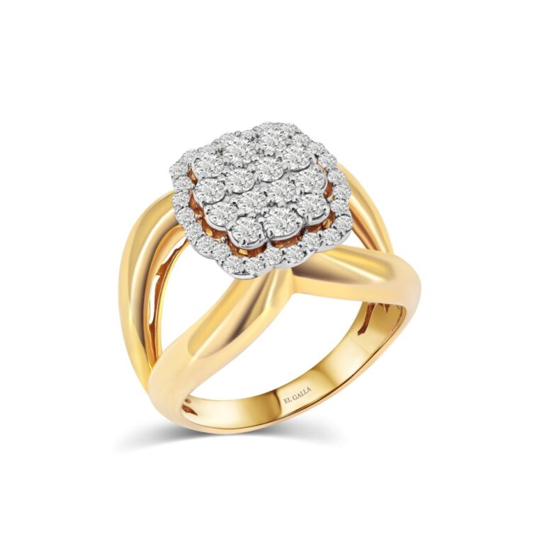 Radiant Arc Diamond Ring - EL GALLA JEWELLERY
