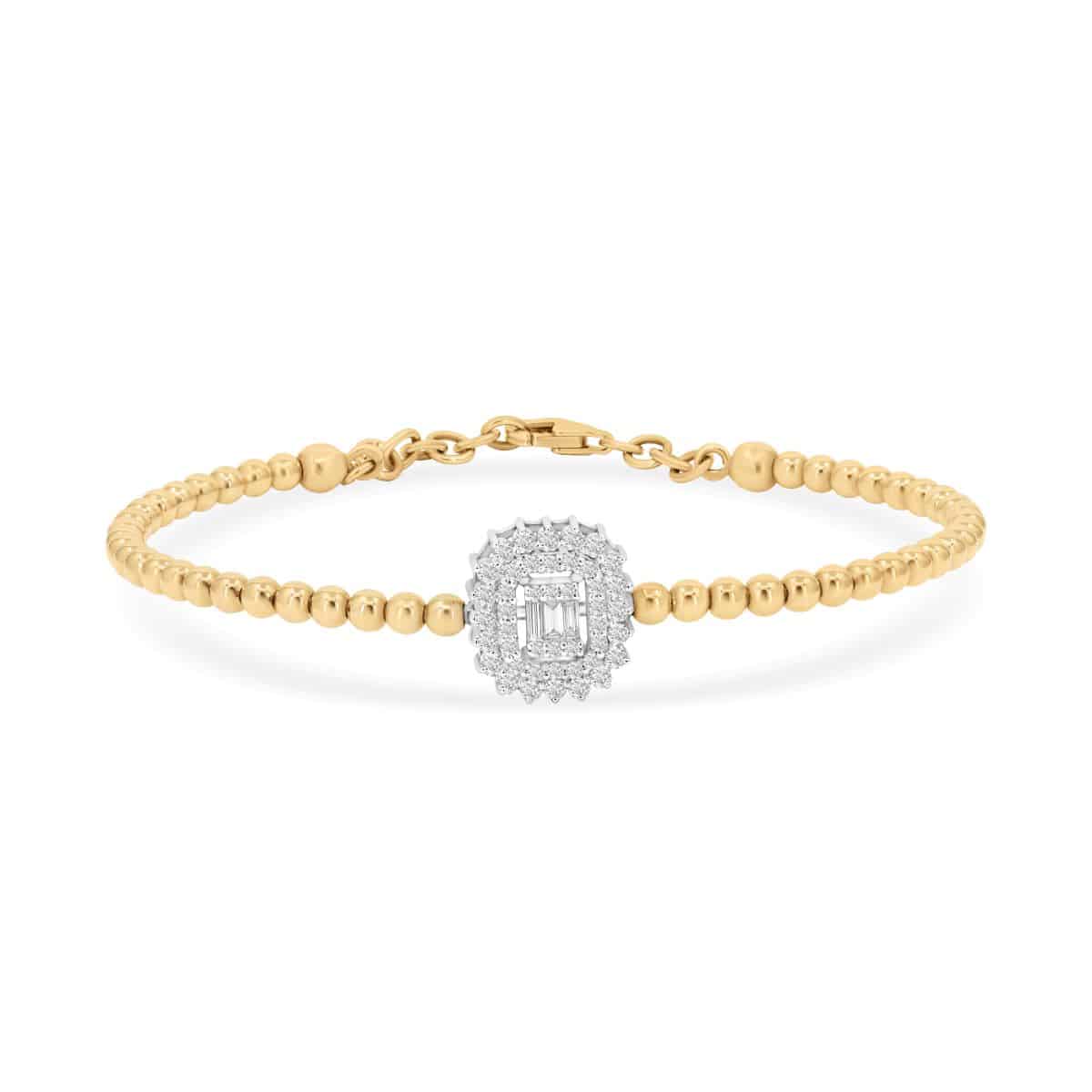 Radiant Bloom Beaded Bangle - EL GALLA JEWELLERY